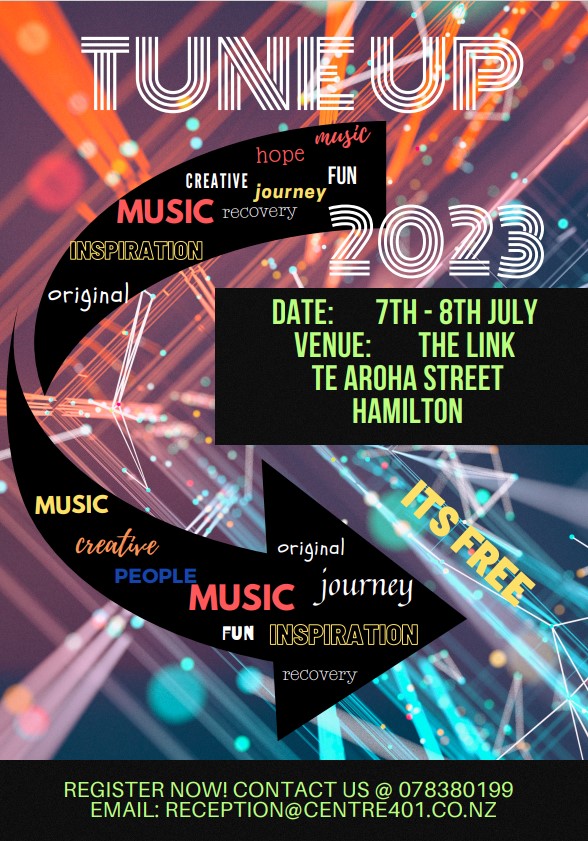 Events - Centre 401 | Centre 401 Trust | TE WHARE WHAA RAU MA TAHI